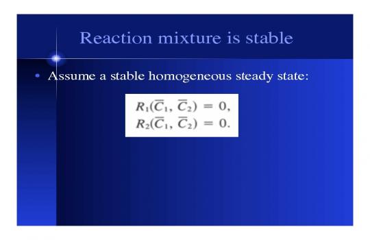 Diffusion, Reaction, and Biological pattern formation | www.mathtube.org