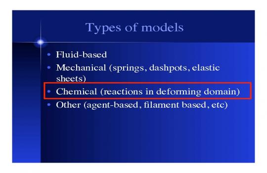 Cell Polarity Models & Simulating Cell Motility Using the Cellular ...