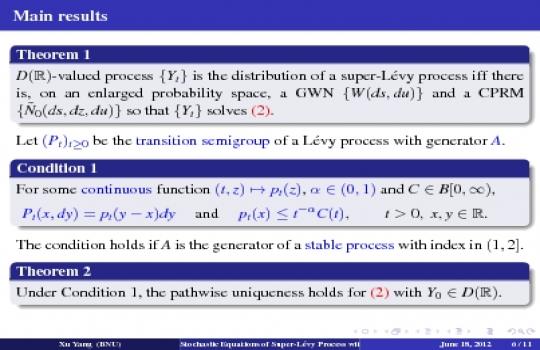 Stochastic Equations of Super-L\'{e}vy Process with General Branching Mechanism | www.mathtube.org