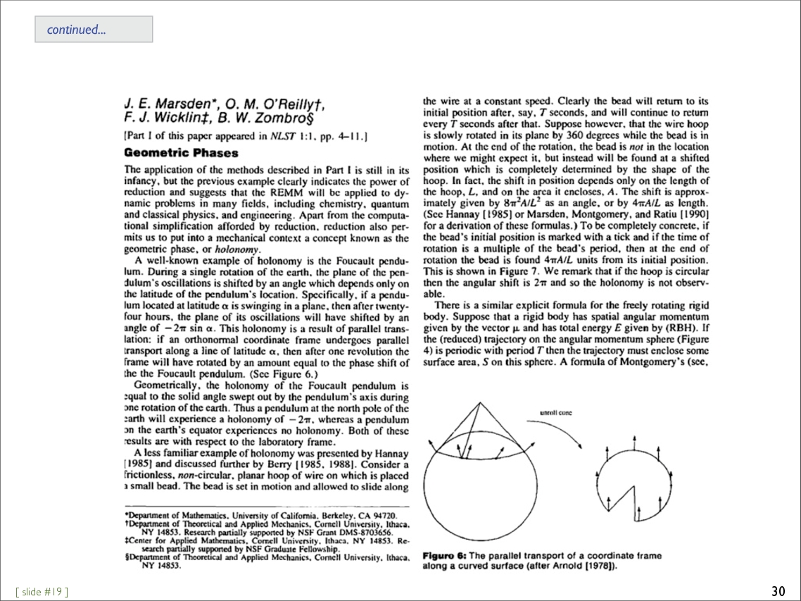 Introduction to Marsden & Symmetry | mathtube.org