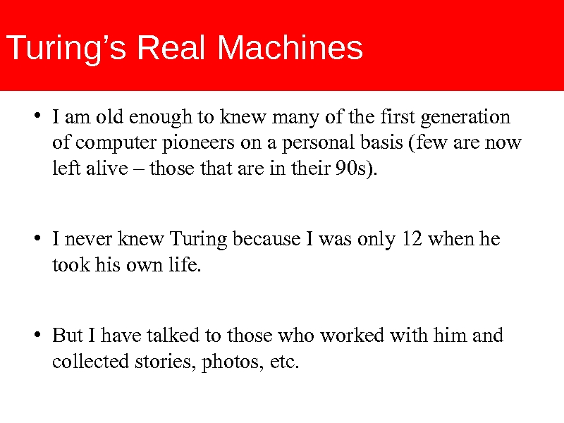 Turing's Real Machines | www.mathtube.org