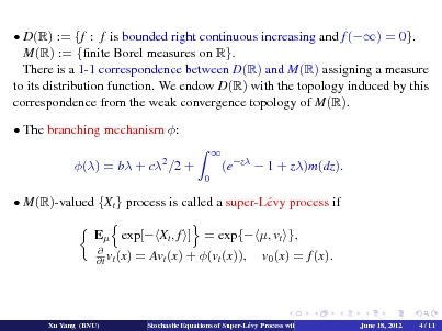Stochastic Equations of Super-L\'{e}vy Process with General Branching Mechanism | mathtube.org